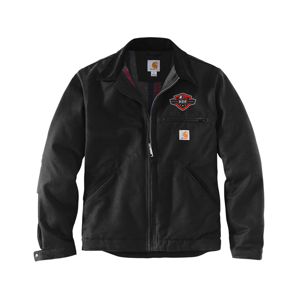 CT103828 Carhartt Tall Duck Detroit Jacket – ACE Employee Store