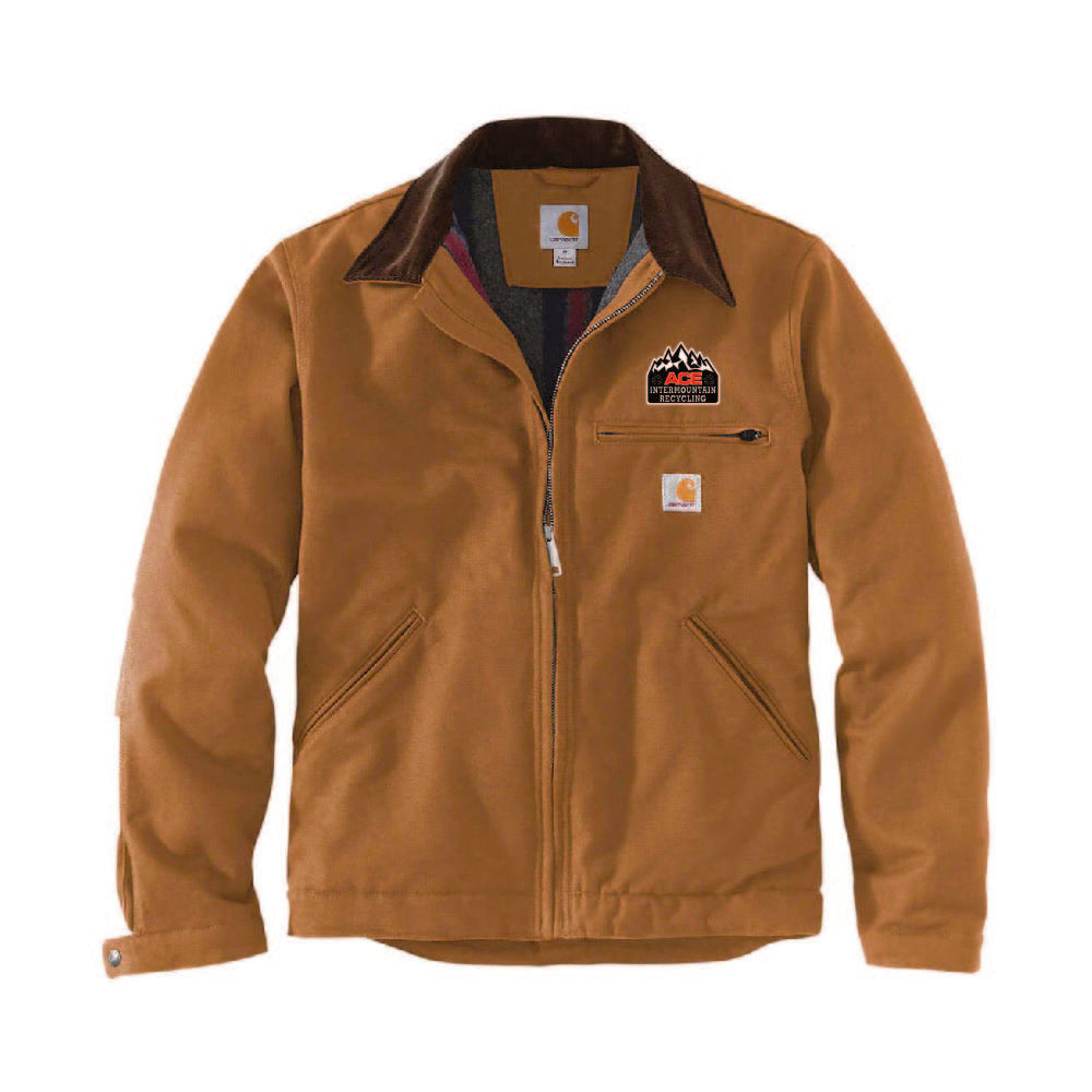 CT103828 Carhartt Duck Detroit Jacket AIRC – ACE Employee Store